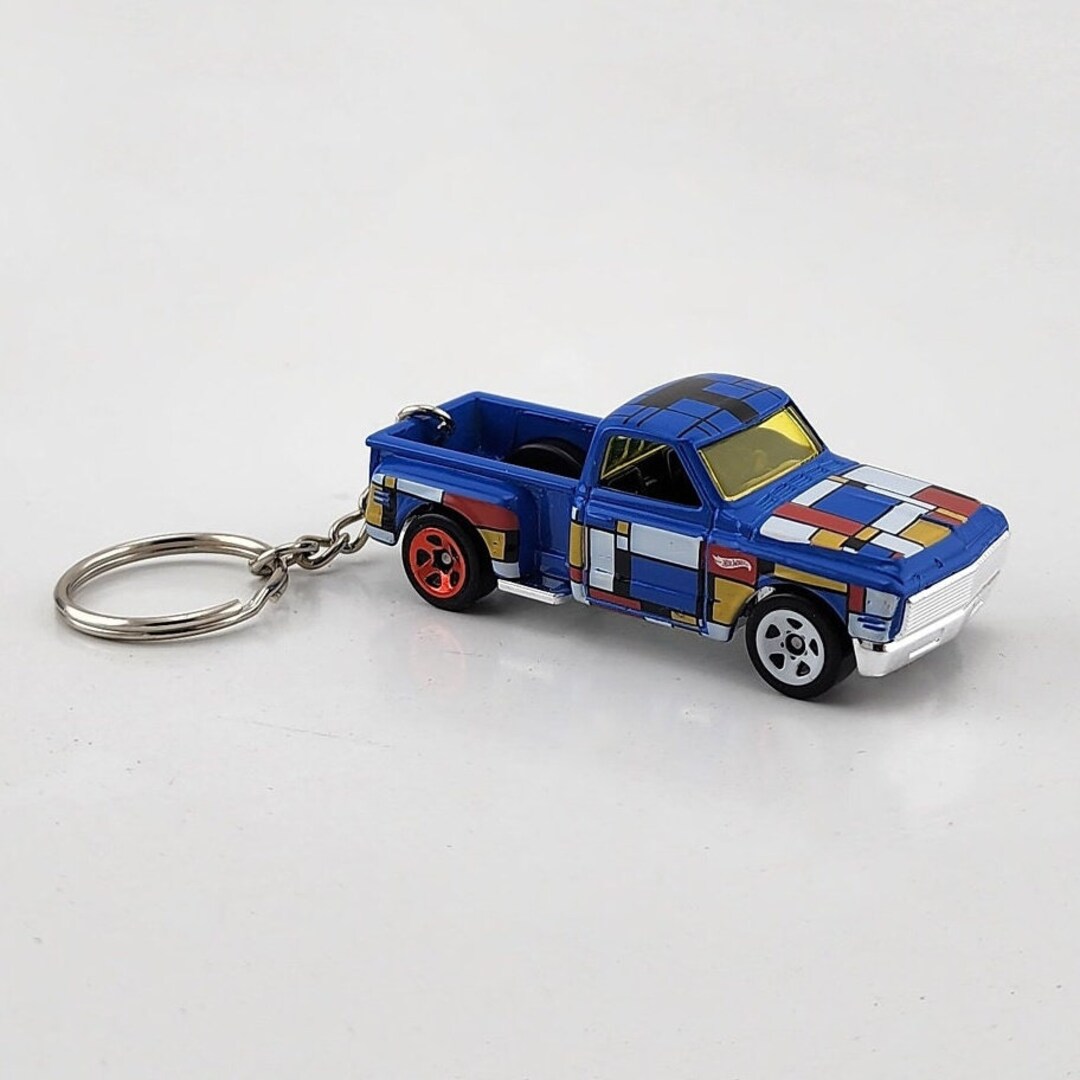 Hotwheels Keychain Chevy C10 Stepside Truck - Etsy