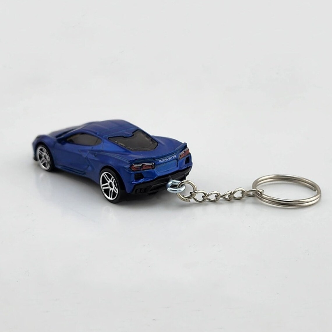Car Keychain C8 Corvette - Etsy