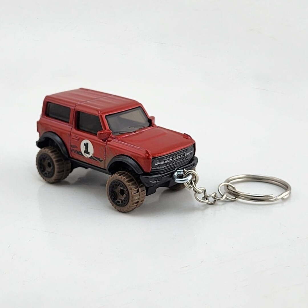 Hotwheels Ford Bronco Keychain - Etsy