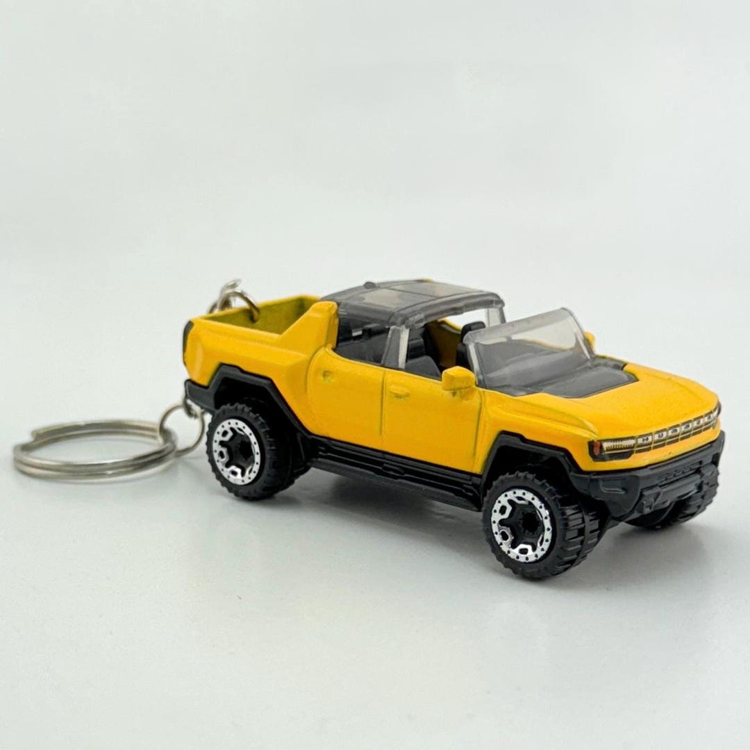 Hotwheels Hummer EV Truck Keychain - Etsy