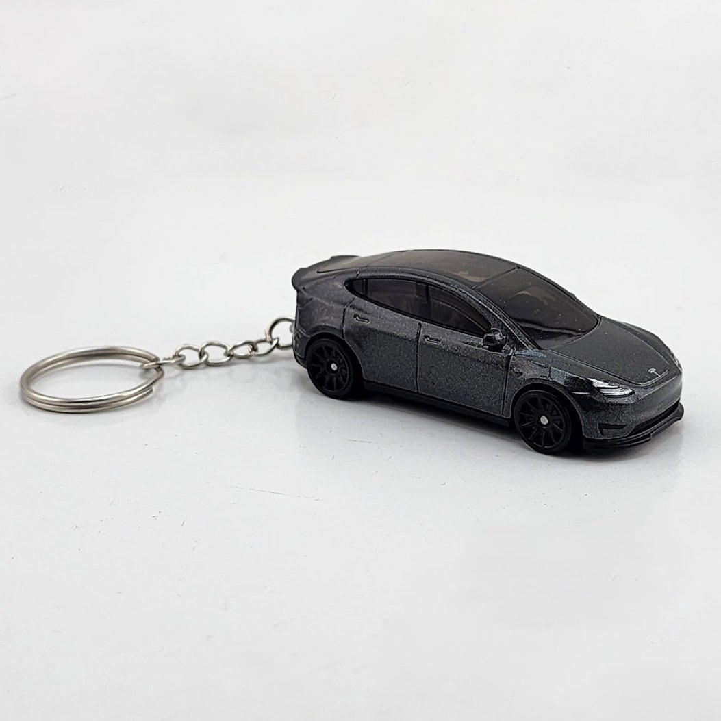 Car Keychain Tesla Model Y - Etsy