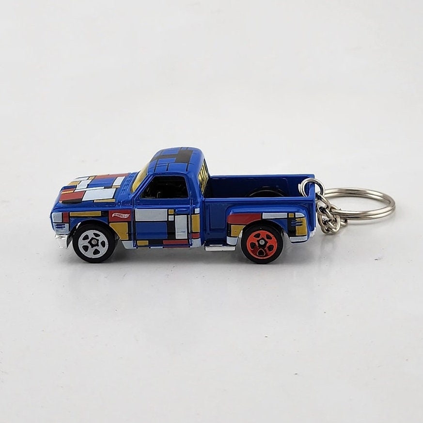 Hotwheels Keychain Chevy C10 Stepside Truck - Etsy