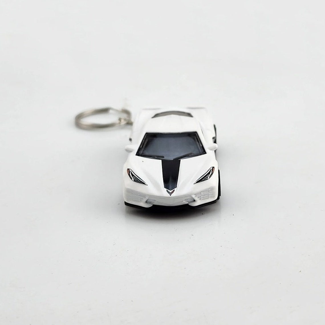 Car Keychain C8 Corvette - Etsy