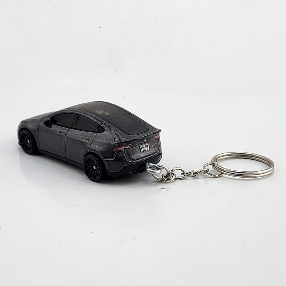 Car Keychain Tesla Model Y - Etsy