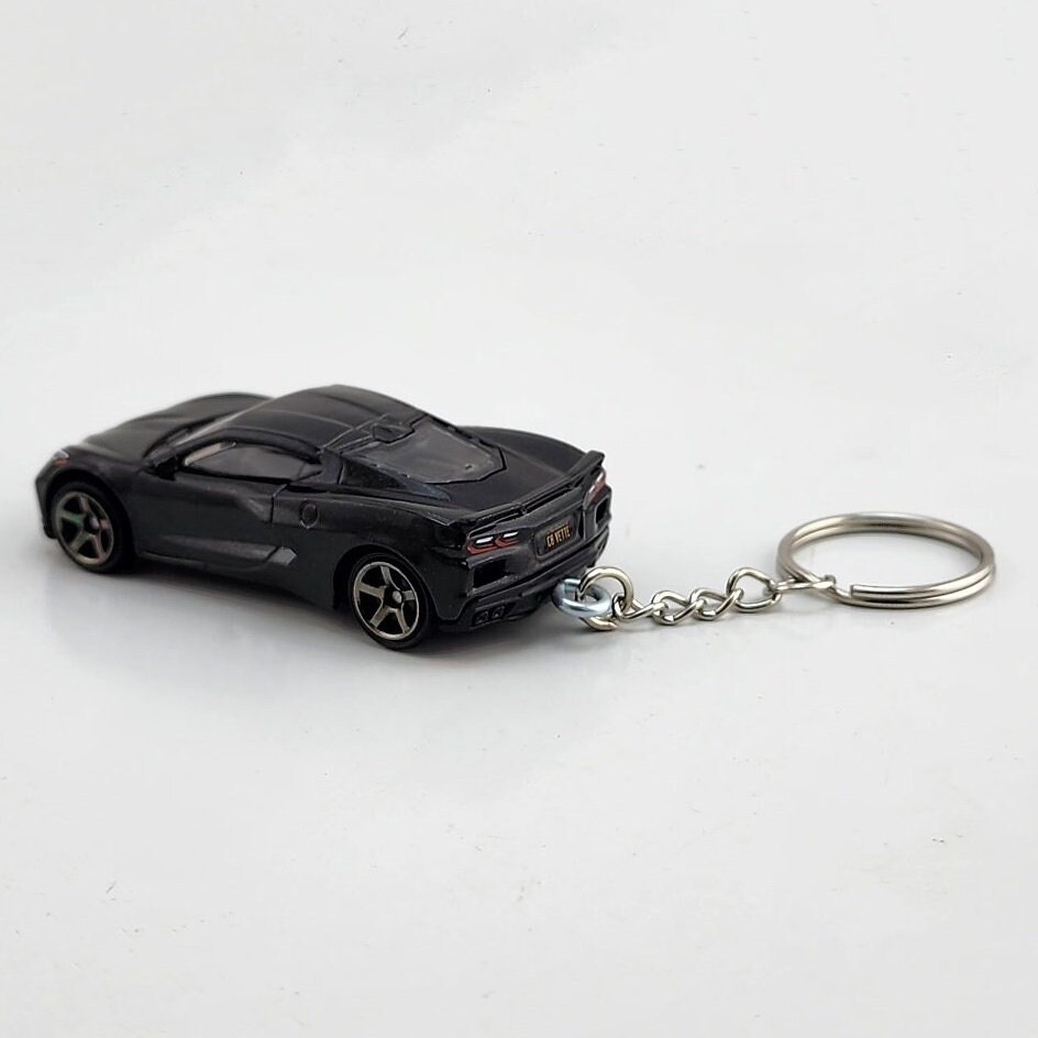 Car Keychain C8 Corvette - Etsy