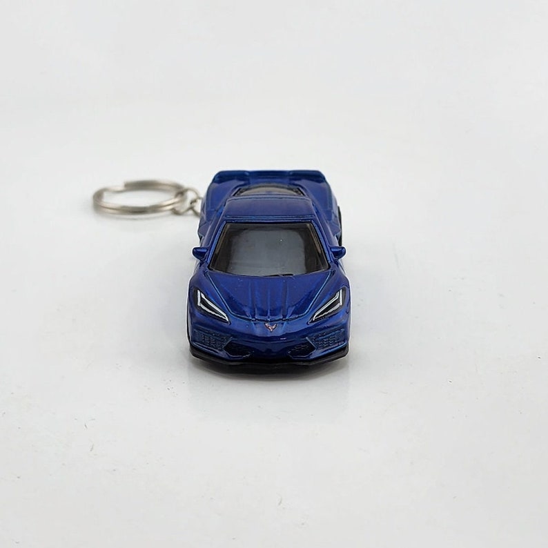 Car Keychain C8 Corvette - Etsy