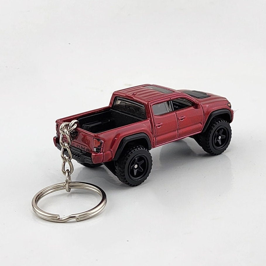 Hotwheels Toyota Tacoma Truck Keychain - Etsy