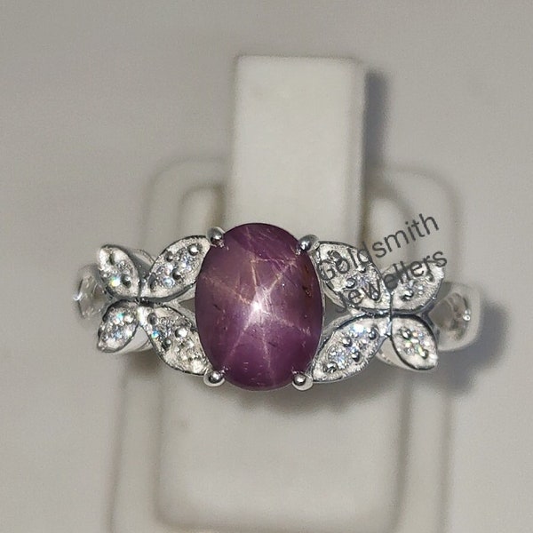 Star Ruby Ring - Etsy