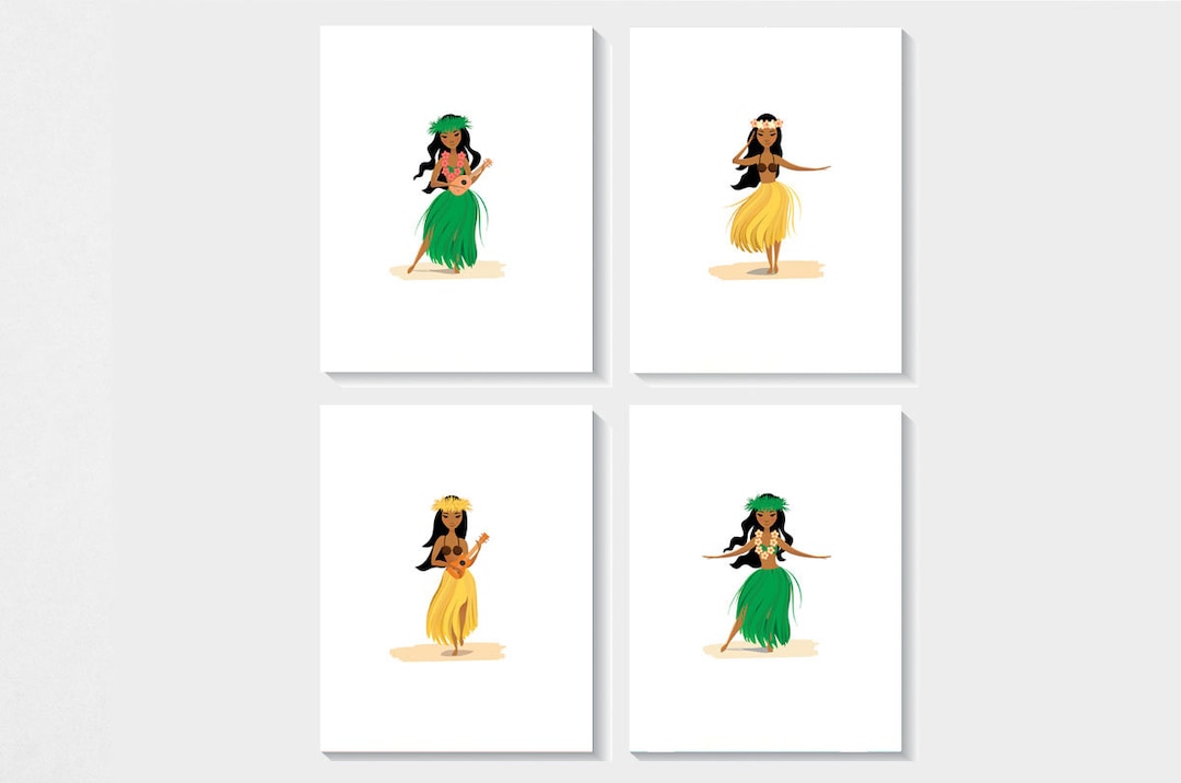 Hula Greeting Cards - Etsy