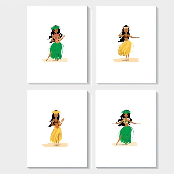 Hula Girl - Etsy