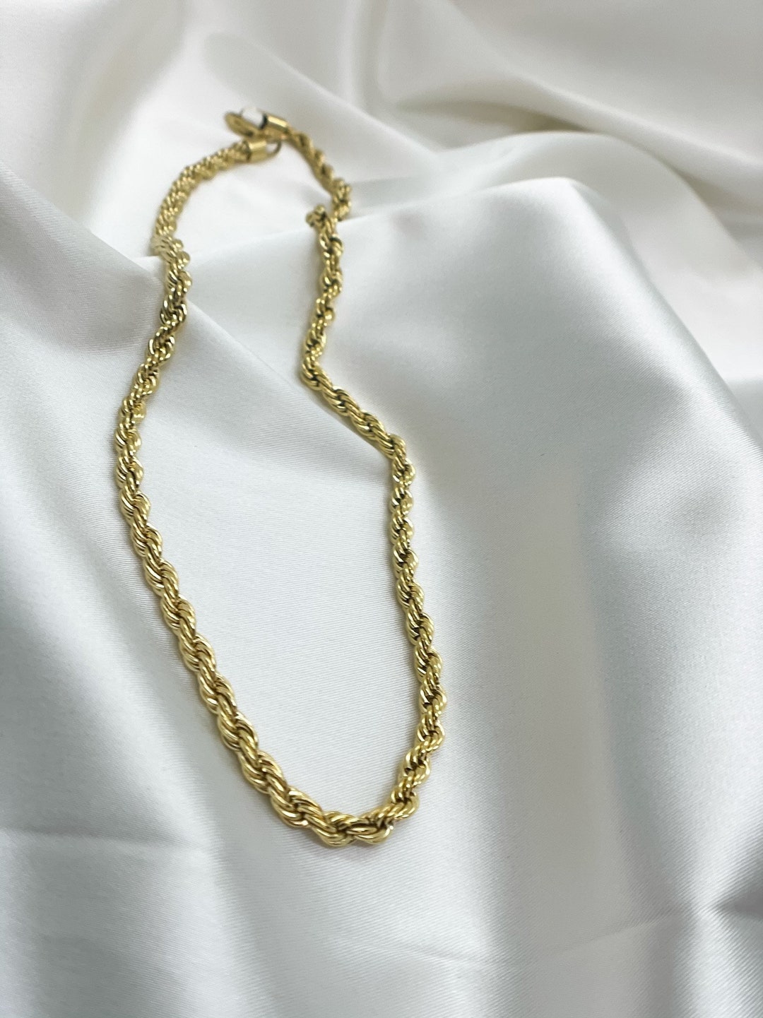Single Dutch Necklace, Gold Chain for Pendants, Necklace for Charms ...