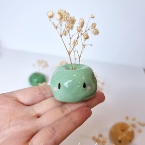 Ceramic Junimo Figurines Stardew Valley Pink Junimos Sculpture Game Fan ...