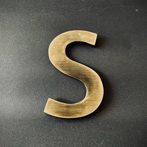 Brass Alphabet Letters - Etsy