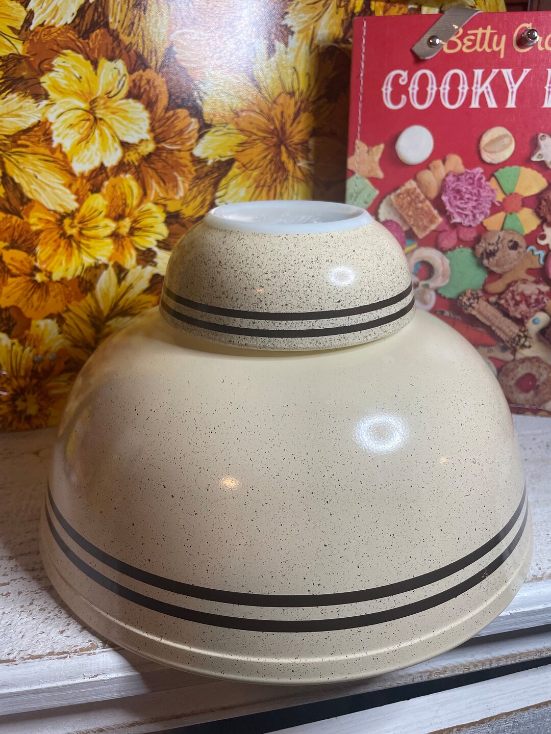 Pyrex Stack ‘N’ Snack Set (speckled Lines) - Etsy