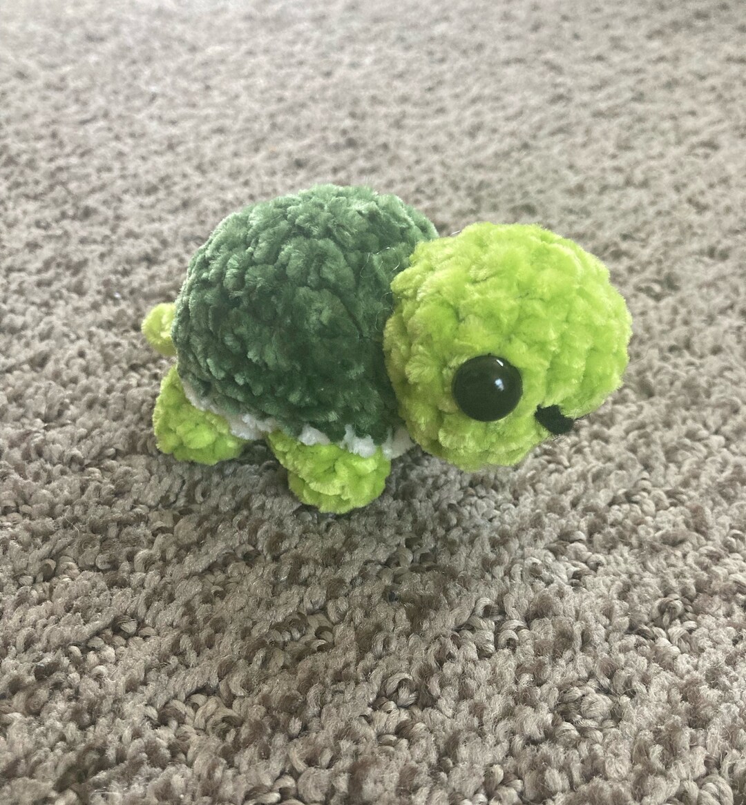 FINISHED PRODUCT Turtle Plushie (multiple Sizes & Custom Colors) - Etsy