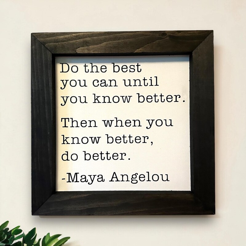 Maya Angelou Quote - Etsy