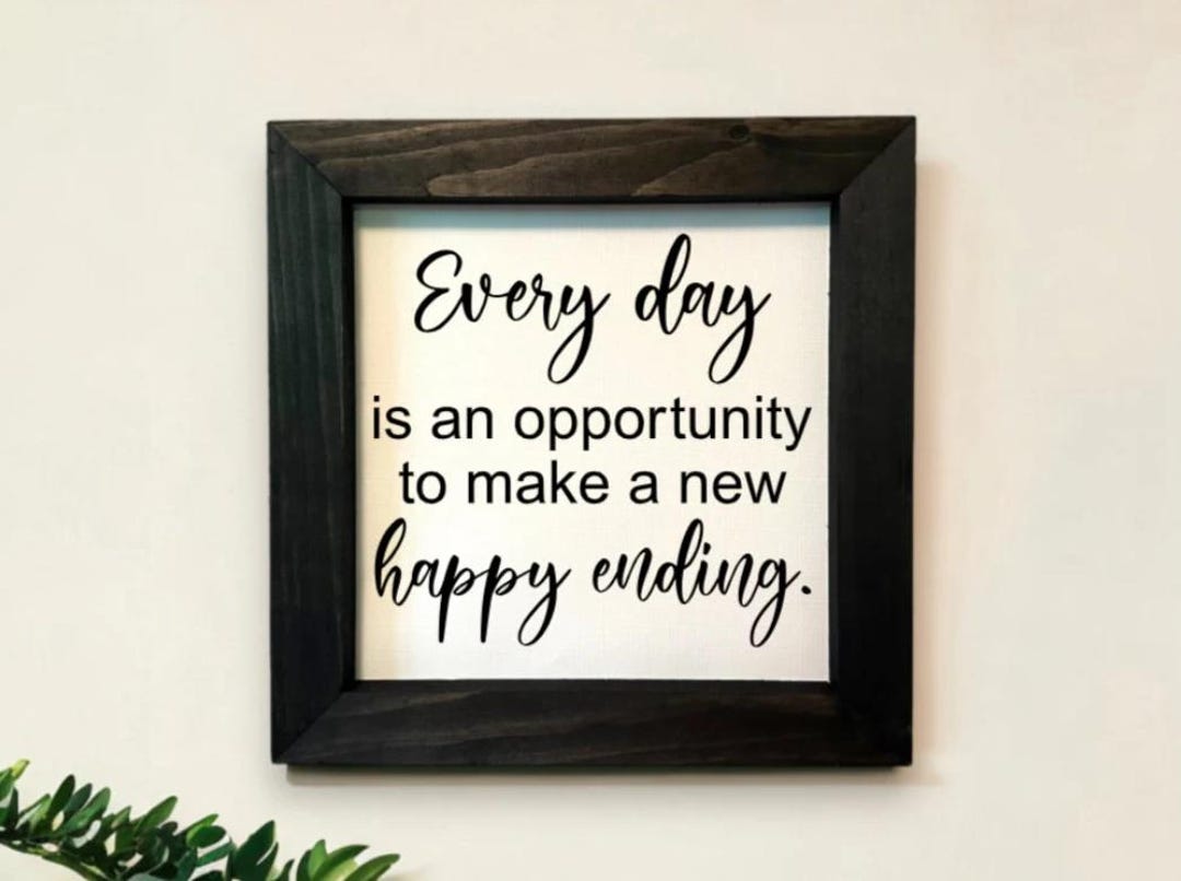 Every Day is A Gift, Fresh Start Gift, New Beginnings Sign, Unique ...