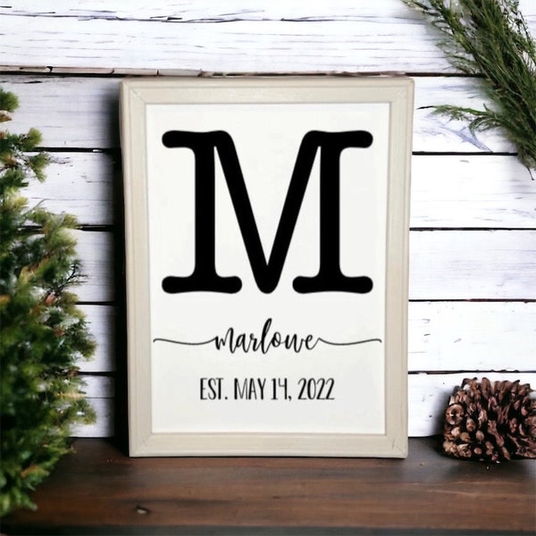 Last Name Signs - Etsy