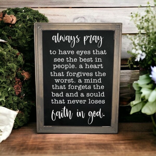 Always Pray - Etsy