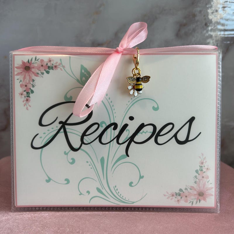 Handmade Recipe Book - Etsy