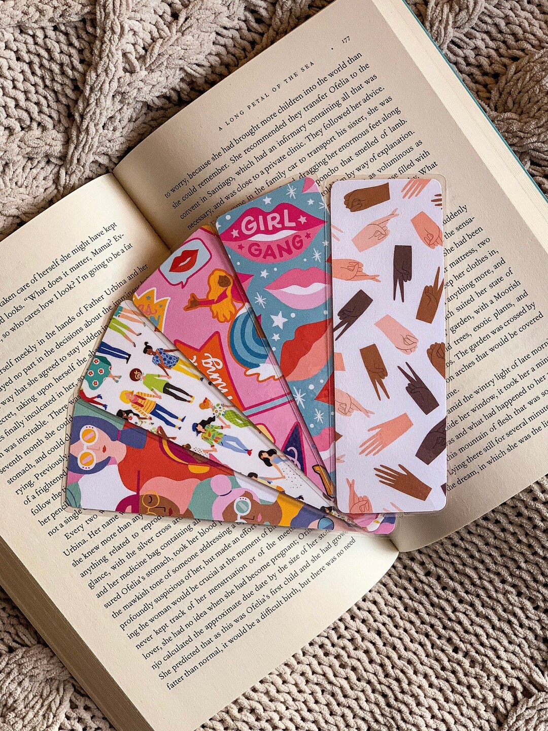 Power Bookmarks. Double-sided & Laminated. - Etsy