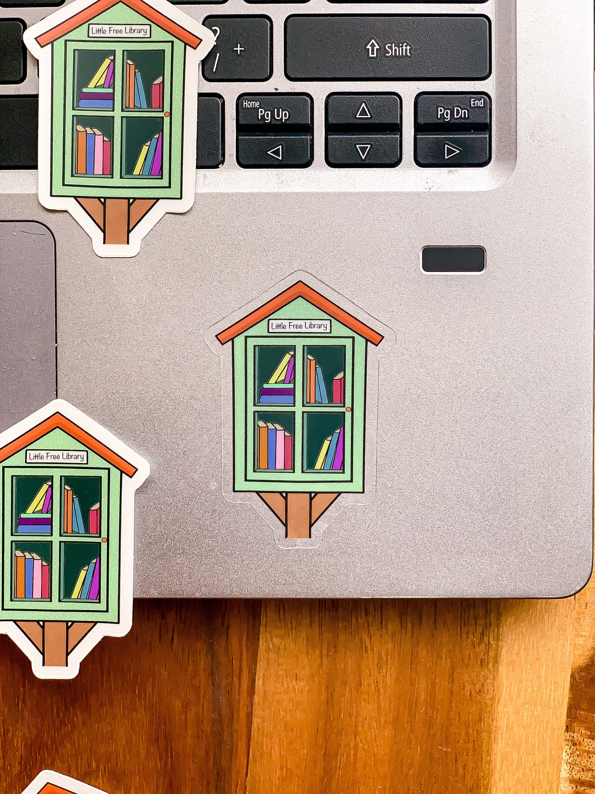 Little Free Library Clear Sticker Vinyl 2x2.5 Inches - Etsy