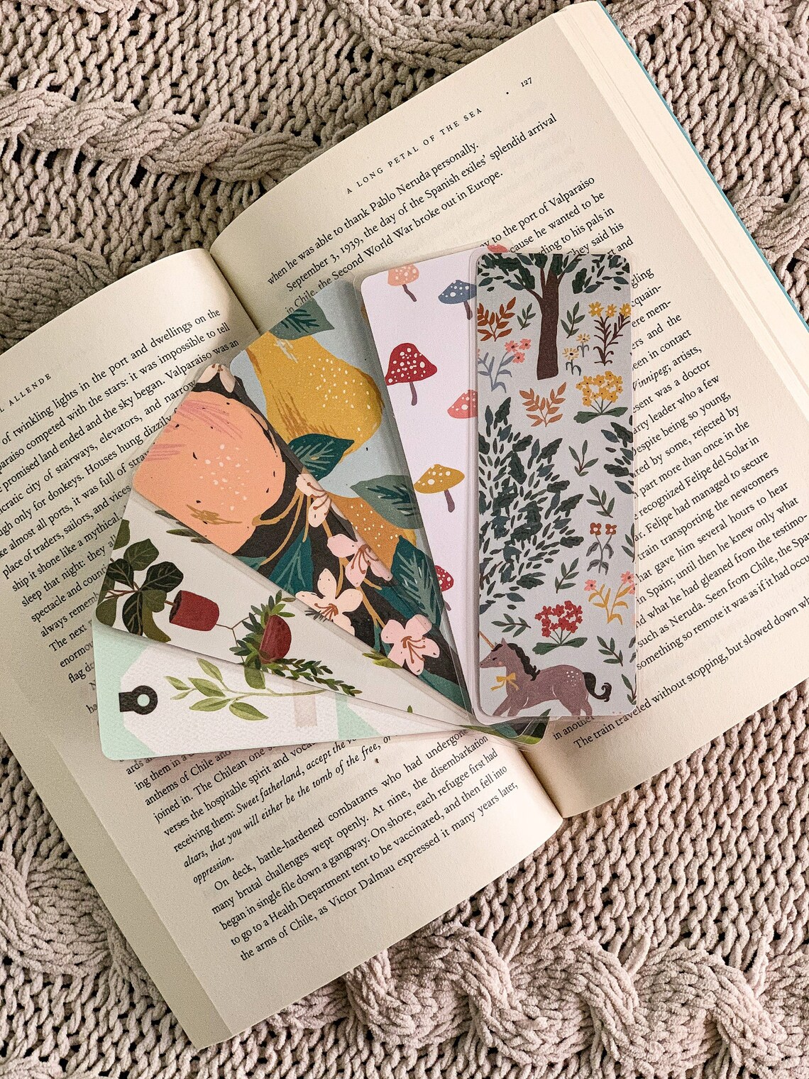 Farmhouse Bookmarks. Double-sided & Laminated. - Etsy