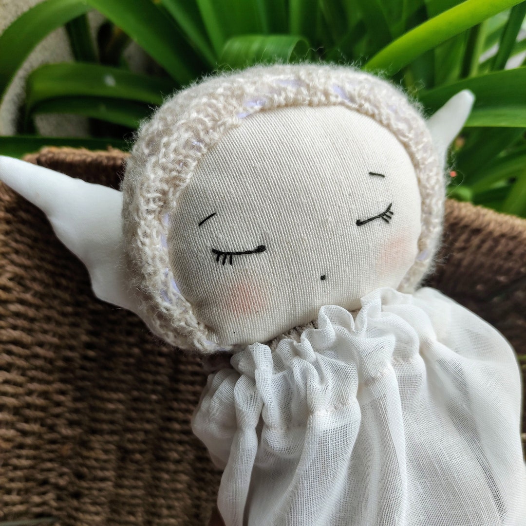 Cuddly Angel, Toy, Handmade Doll - Etsy