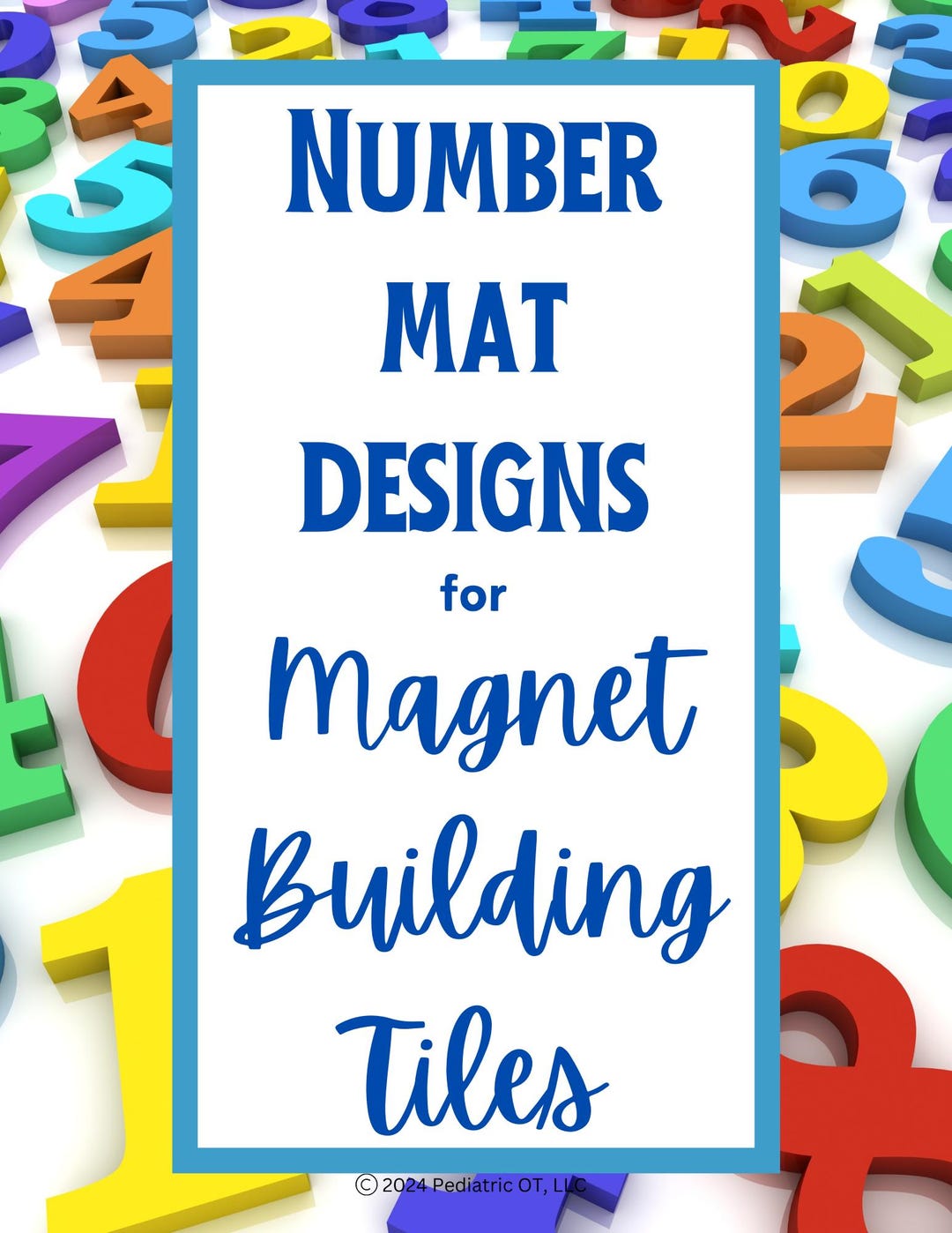 Number Mats for Magnet Tiles - Etsy