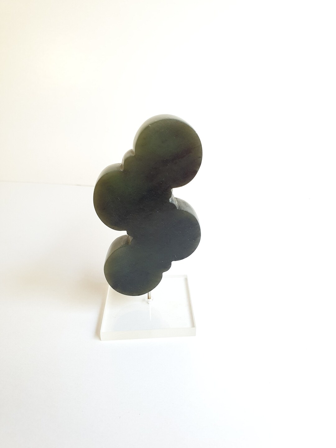 Dark Translucent Green Stone Sculpture bubbles - Etsy