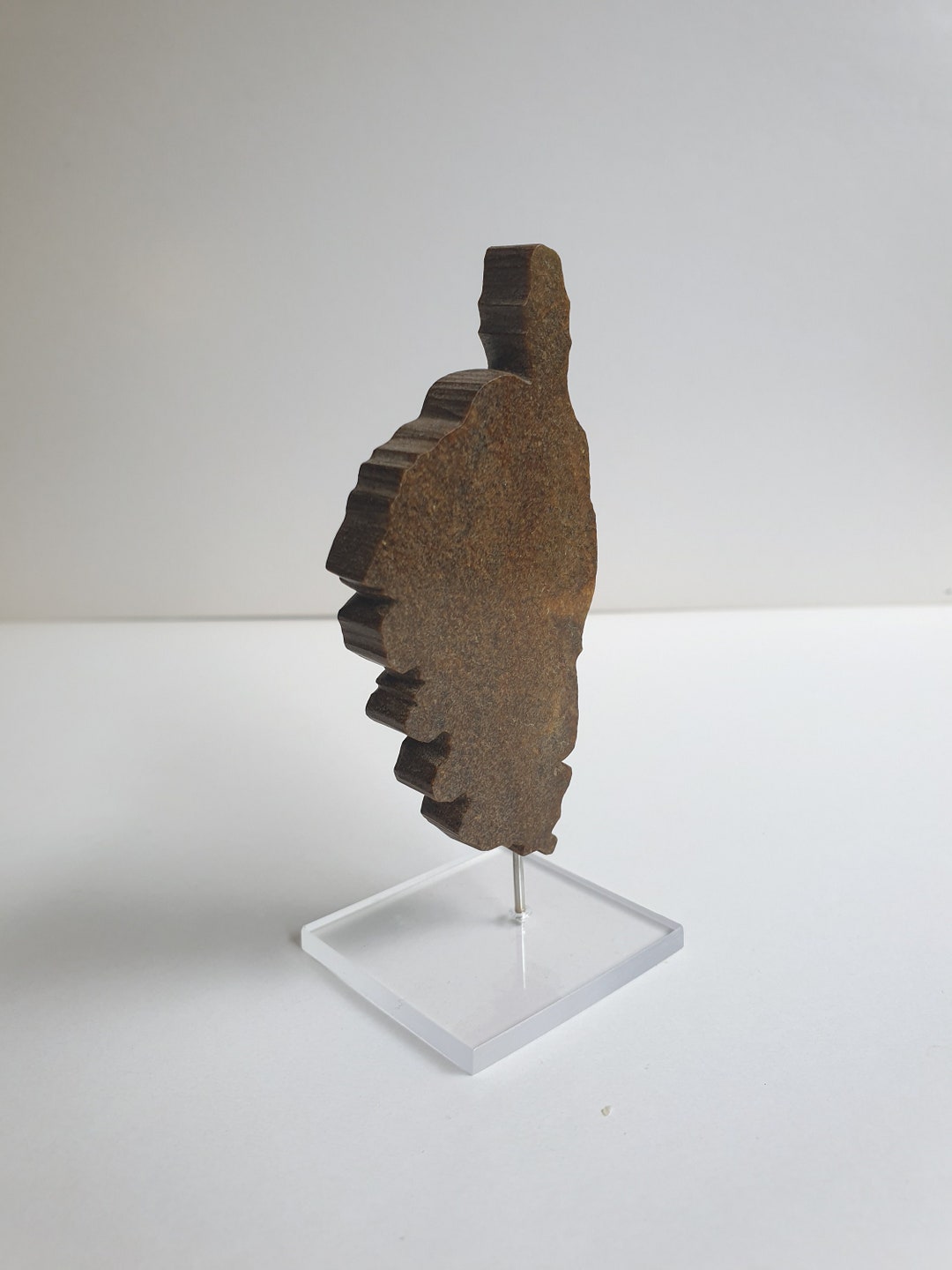 Corsican Sculpture in Ocher Stone/sandstone small Model - Etsy