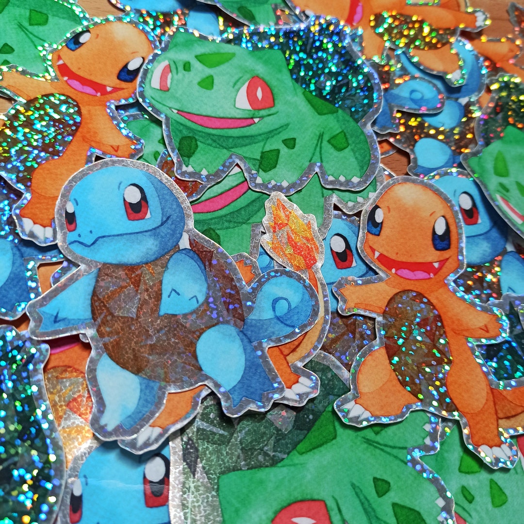 Shiny Pokemon Stickers - Etsy