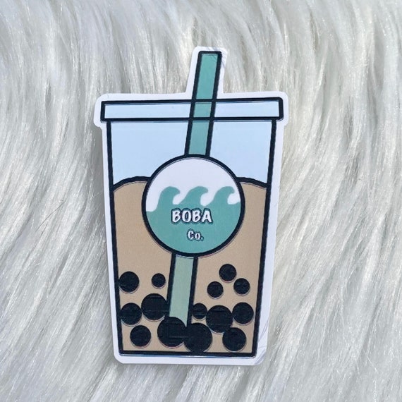 Boba Sticker vinyl-waterproof Sticker | Etsy