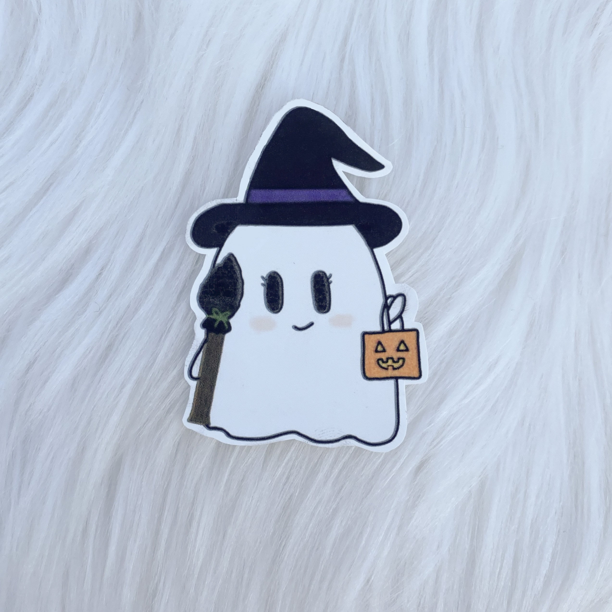 Halloween Ghost Sticker vinyl-waterproof - Etsy UK