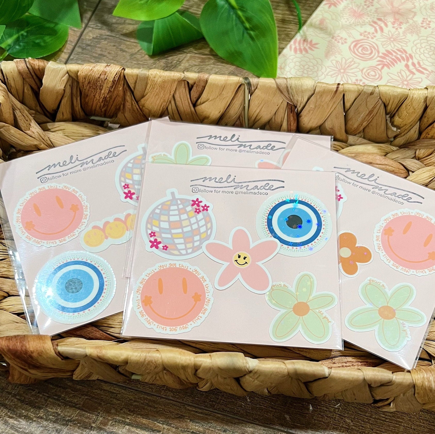 Mini Sticker Pack Sticker Bundle Laptop Water Bottle Journal Sticker ...