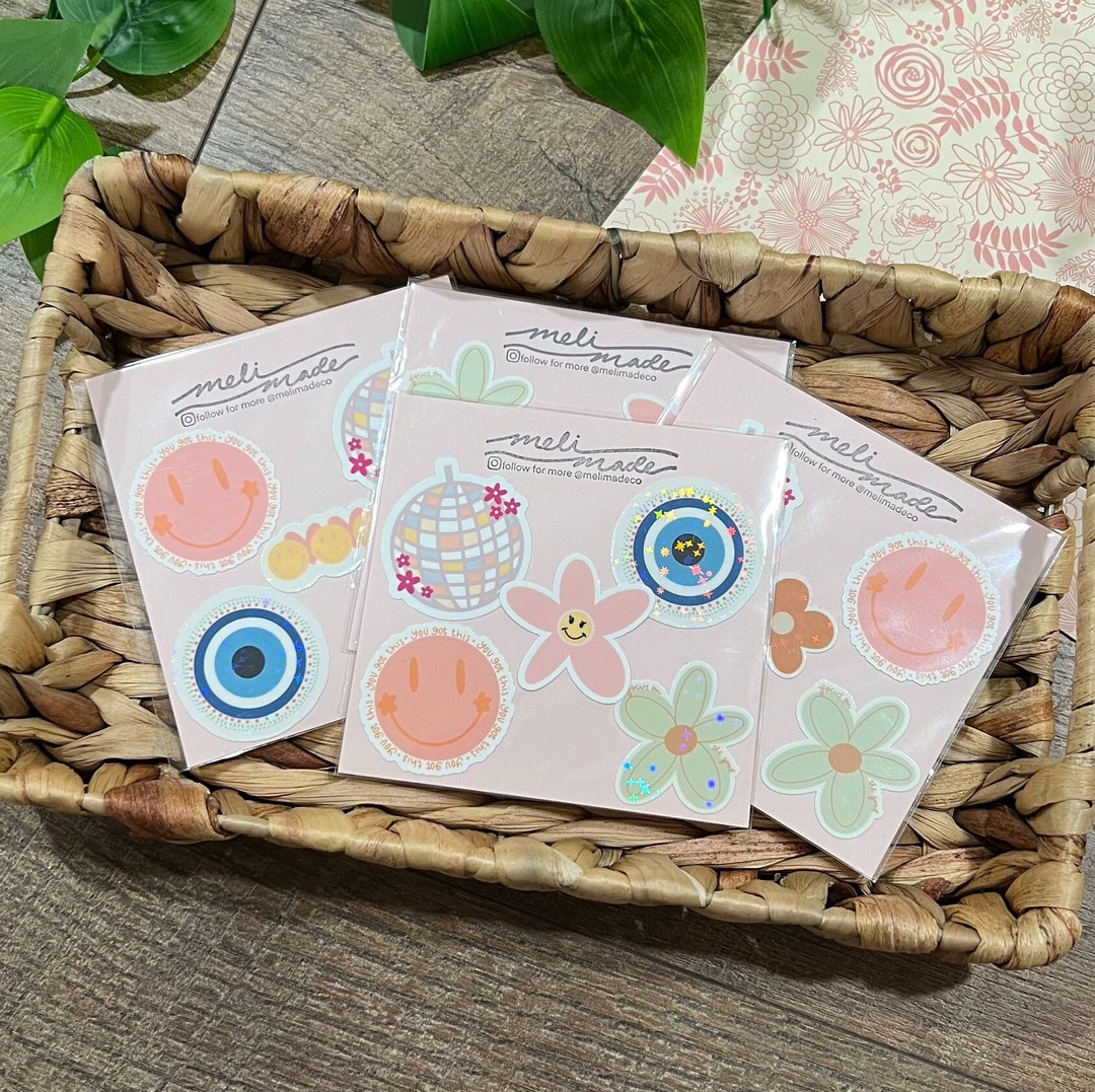 Mini Sticker Pack Sticker Bundle Laptop Water Bottle Journal Sticker ...