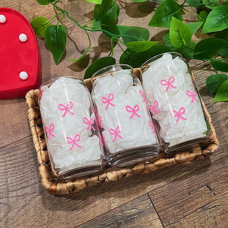 Groovy Retro Tiny Bow Beer Can Glass Cup Retro Coffee Cup Glass Coffee ...