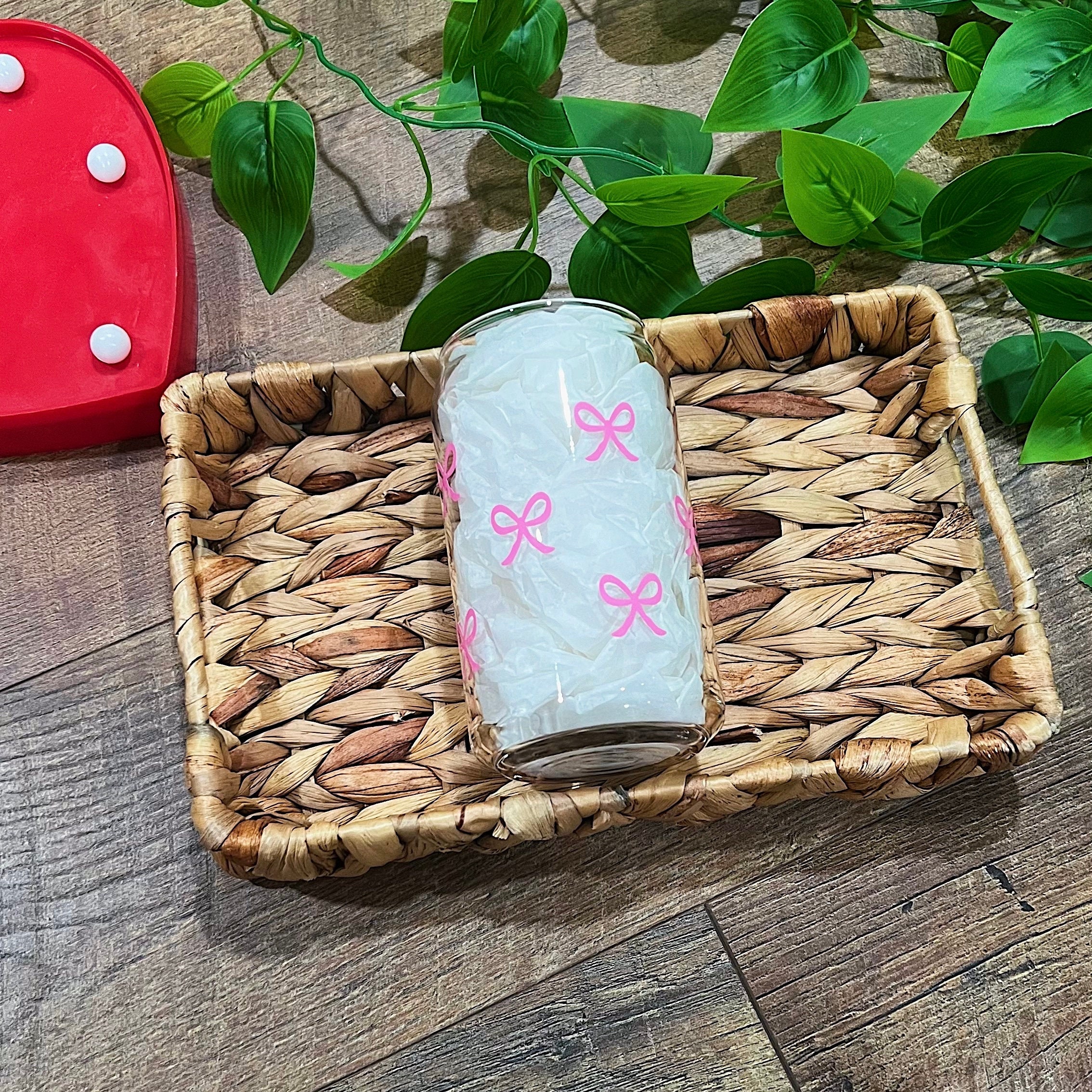 Groovy Retro Tiny Bow Beer Can Glass Cup Retro Coffee Cup Glass Coffee ...