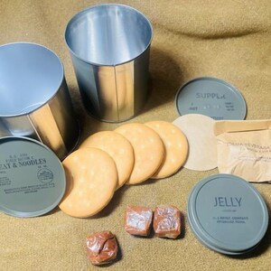 Experience WWII - Completely Edible Late War OD C Ration - Reusable - Etsy