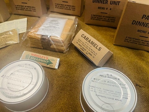 World War II Edible Rations Partial Dinner Unit Eat What World War II ...