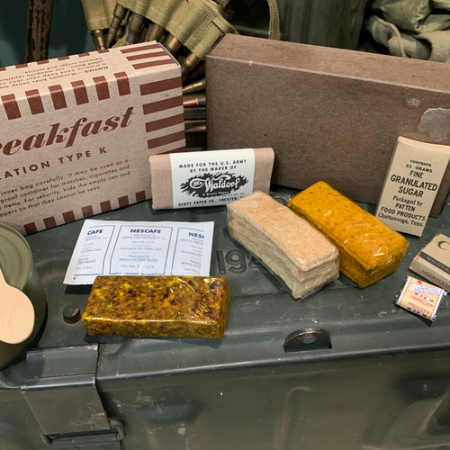 WWII US Army D Ration and Contents Complete and Edible - Etsy
