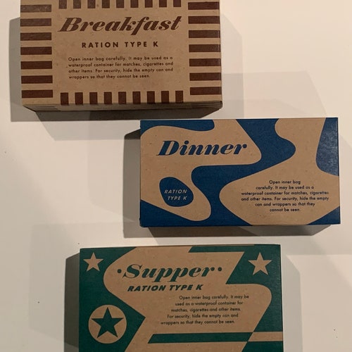 WWII US Army D Ration and Contents Complete and Edible - Etsy