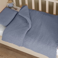 3 Pcs Baby and Toddler Linen Bedding. Baby Crib Bedding. Cot Bedding ...