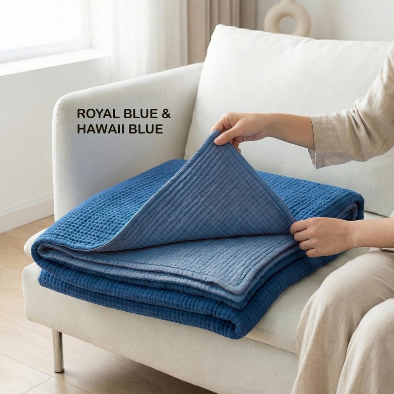Manta prelavada - Etsy México