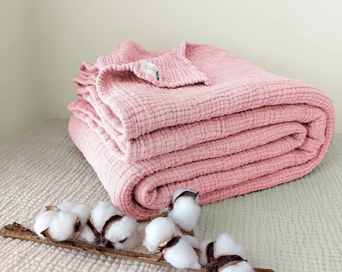 Dark Blush Pink Velvet Fringe Throw, Shabby Blanket, Fall Cottage Chic ...