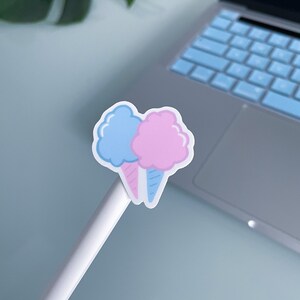 Cotton Candy Sticker - Etsy