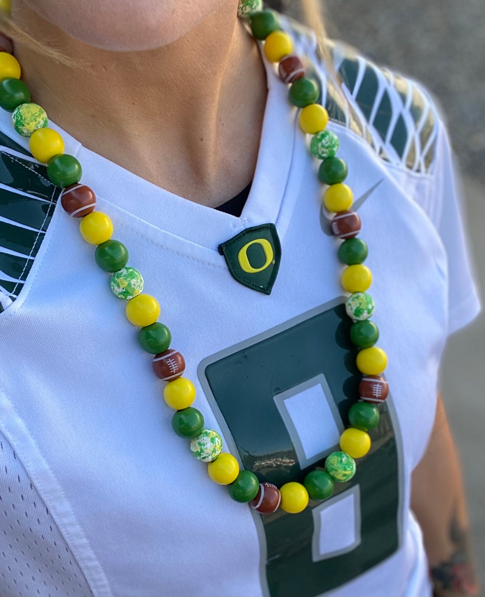 Kansas City Chiefs Football Team Beaded Necklace - Etsy