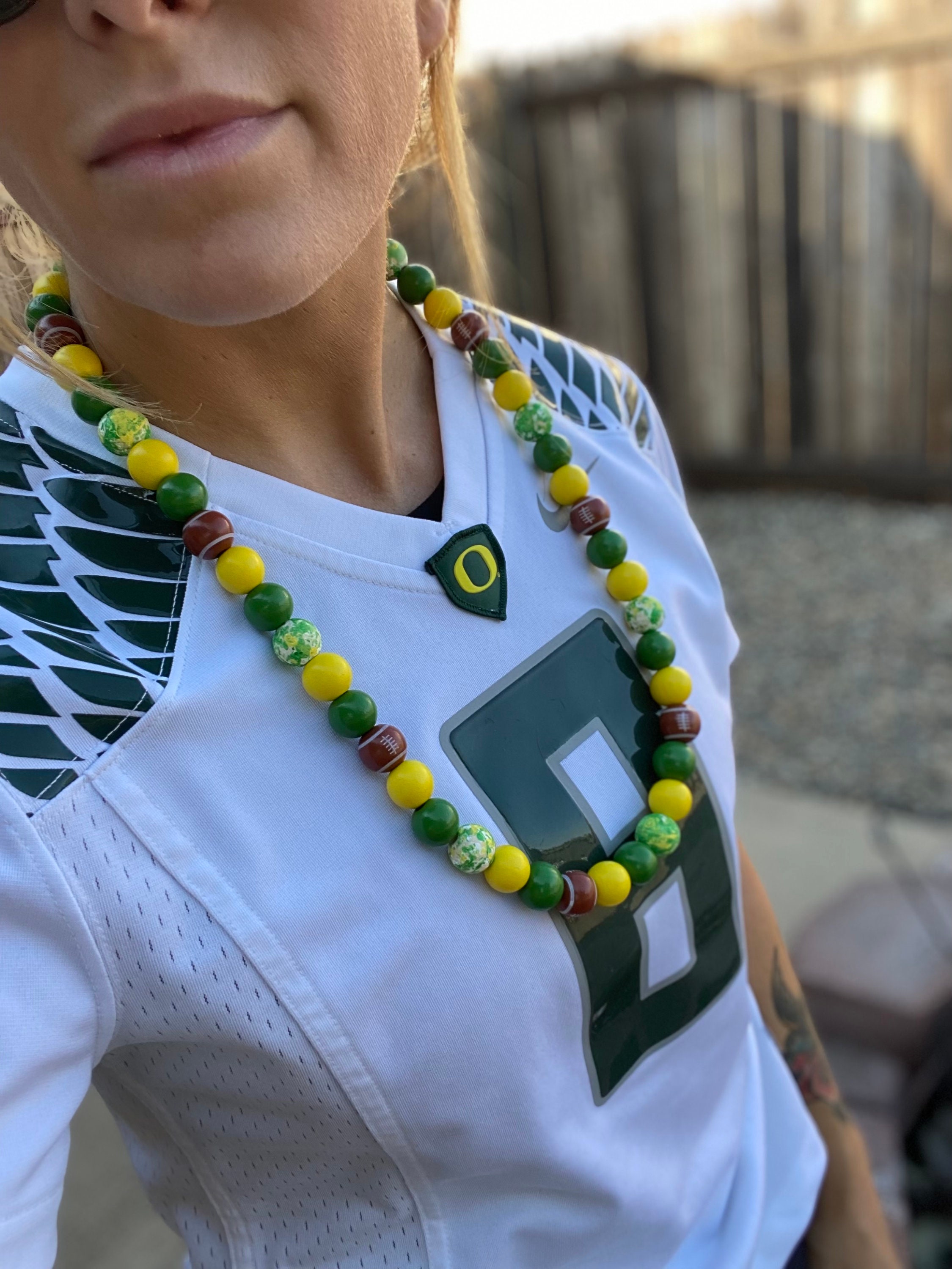 Kansas City Chiefs Football Team Beaded Necklace - Etsy