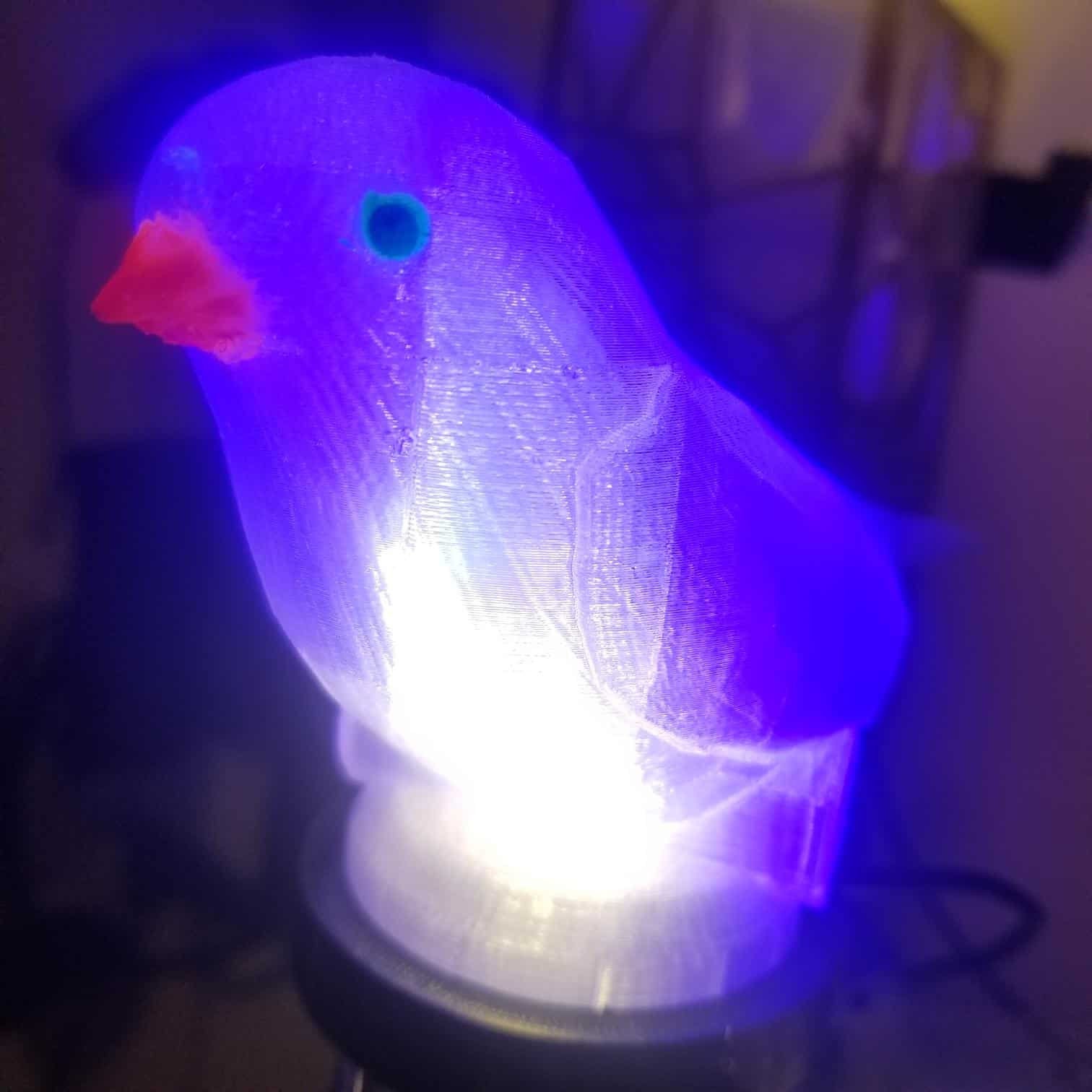Bird Lamp | Etsy