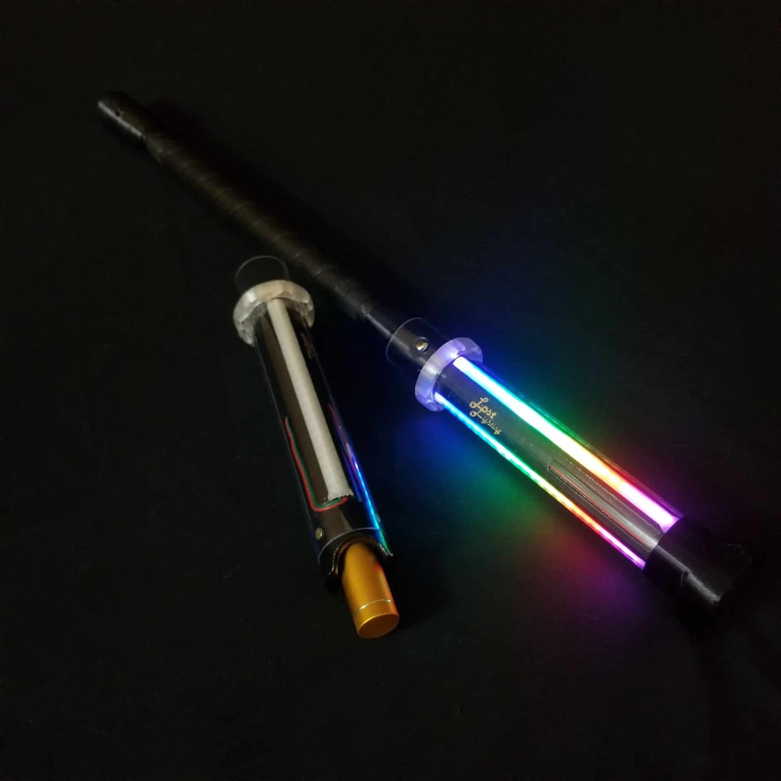 LED Staff Morph Staff Visual Flow Toy - Etsy